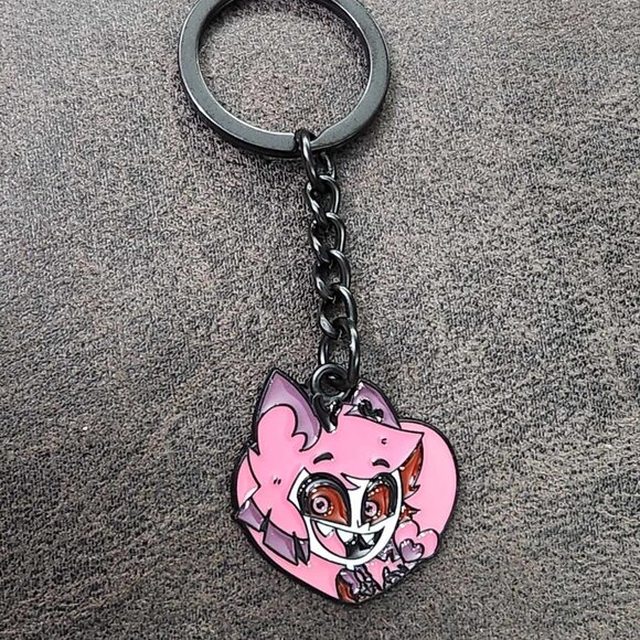 Jewelry | Hazbin Hotel Alastor Charm Keychain | Poshmark